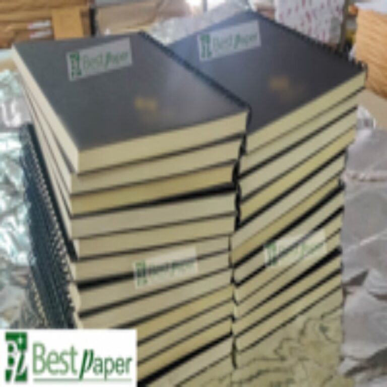 Note Book Black Hard Cover Spiral - Best Paper